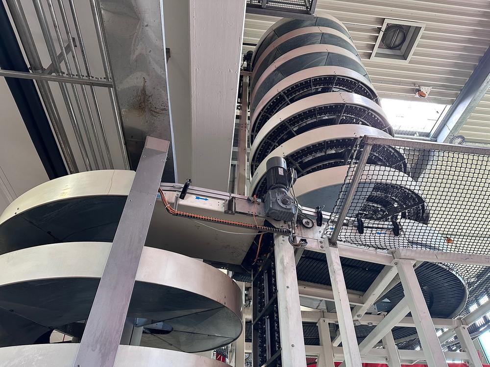 2006 Apollo SPC1350/2150 Spiral conveyor belt | Dome Auctions