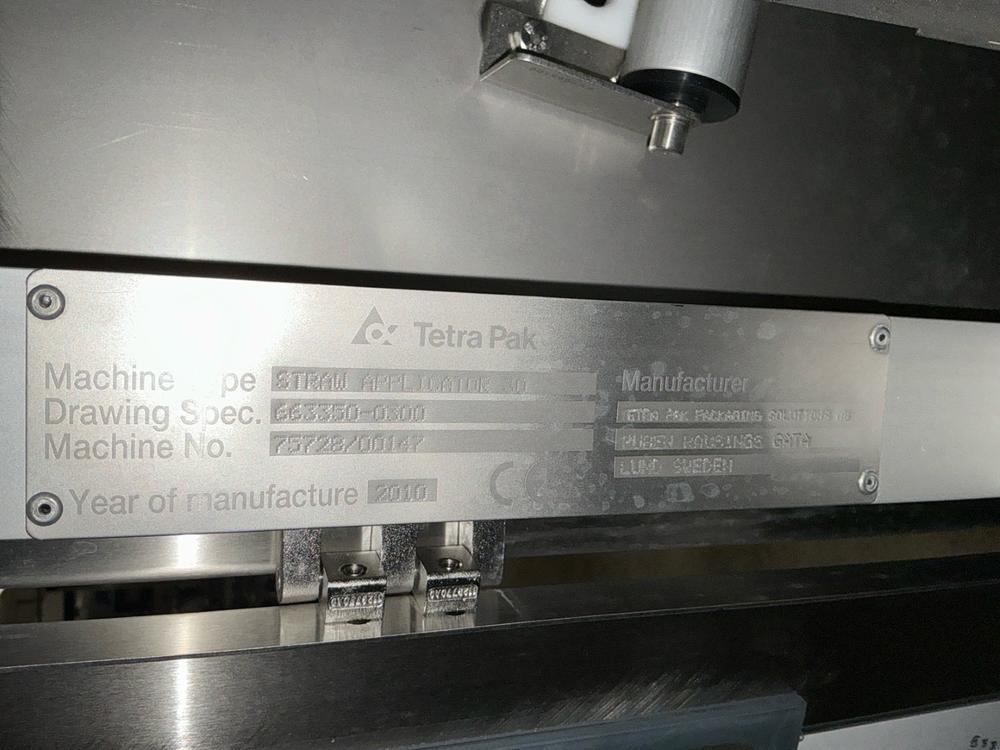 2010 Tetra Pak Straw applicator 30 | Dome Auctions