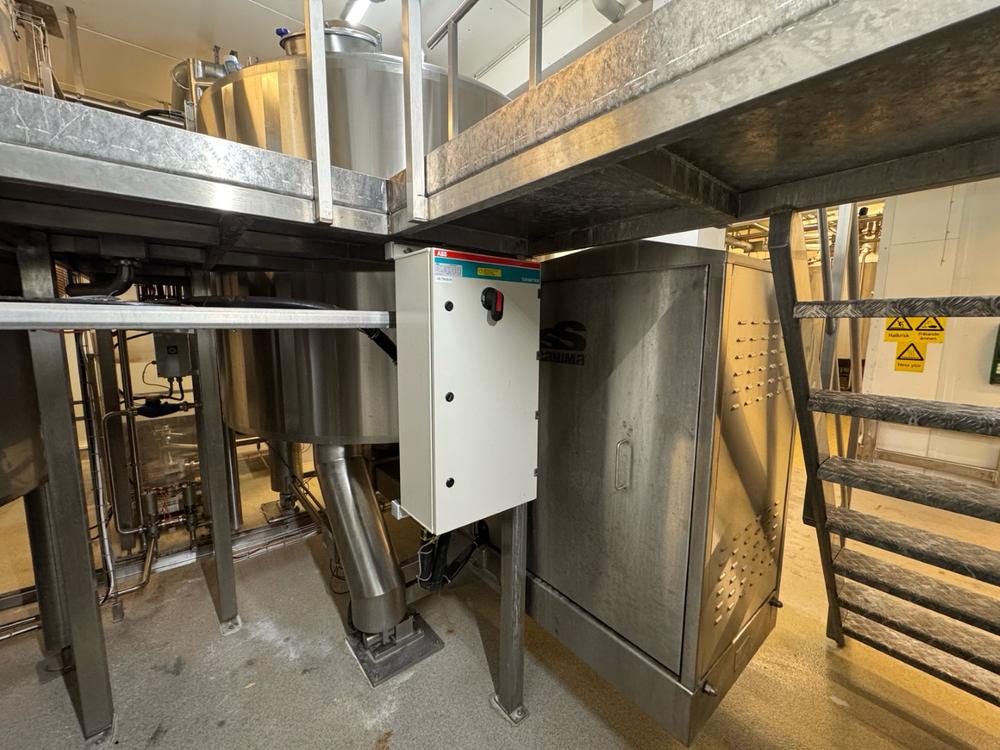 2007 Scanima Mixer STM-10000 s/s vertical mixing tank 10.500L | Dome ...