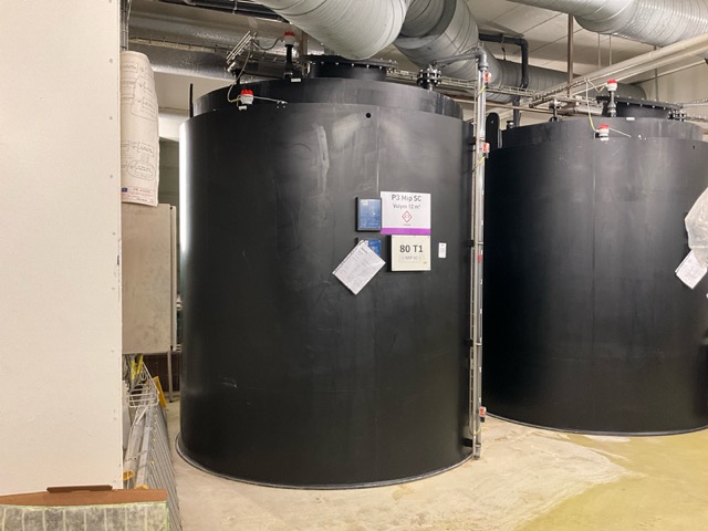 2008 Christen & Laudon plastic storage tank 12m3 | Dome Auctions