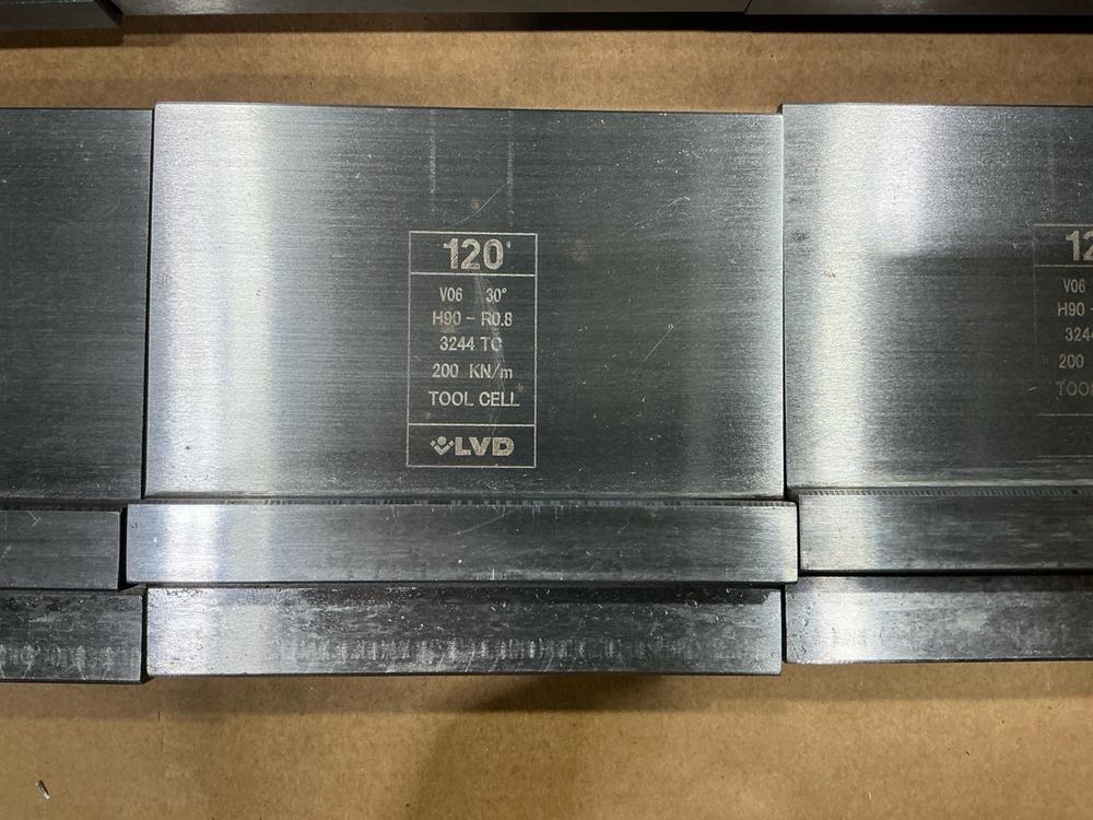 LVD 3244TC Press brake die (30x) | Dome Auctions