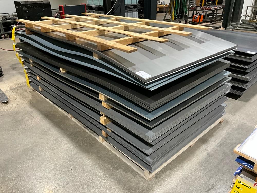 Steel sheet material (approx. 9,6T) | Dome Auctions